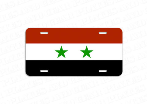 Syria | Custom Plates and Signs