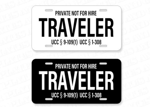 Traveler Plate (Price per plate) | Custom Plates and Signs